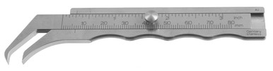 12-9400 - THORPE CALIPER ANGLED w/ 0.5mm MARKINGS SCALE TO 3" - Sontec ...
