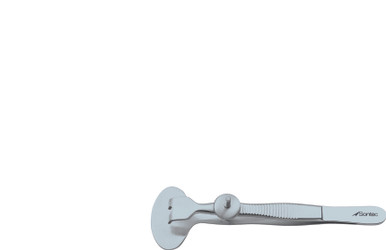 14-9700 - ERHARDT LID CLAMP FORCEPS OVAL TIP - Sontec Instruments, Inc.