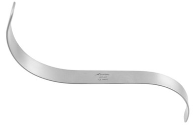 207-417 - SONTEC S-CURVE RETRACTOR HARD/FLEX 3/4" TAPERD TO 1/2" BLADES ...