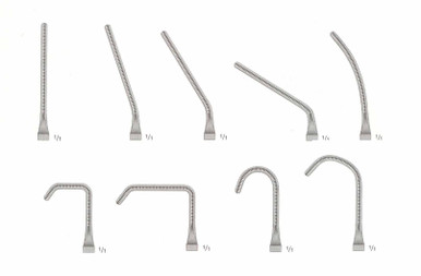 2100-017 - VASCULAR CLAMP DELICATE 20° ANGLE V-JAWS ANGLE SHANK 5 1/4 ...