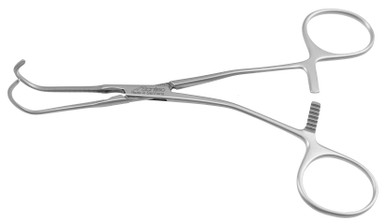 2100-051 - VASCULAR CLAMP DELICATE STRONG CURVED V-JAWS ANGLE SHANK 5 1 ...