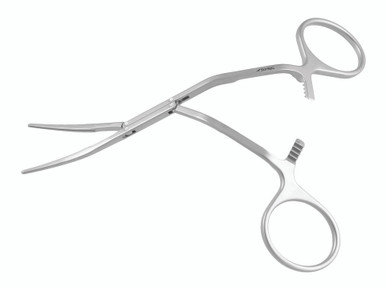 2100-477 - INTERNAL CAROTID ARTERY CLAMP SLIGHT CURVED JAW DOUBLE-ANGLE ...