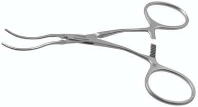 2100-592B - DEBAKEY NEONATAL CLAMP SPOON JAW/SHANK B 4 3/4" FS - Sontec ...