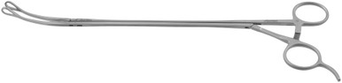 2100-8232 - VATS FOERSTER CLAMP W/RATCHET 10mm JAW CURVED LEFT 13 ...
