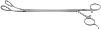 2100-8234 - VATS FOERSTER CLAMP W/RATCHET 20mm JAW CURVED LEFT 13.5 ...