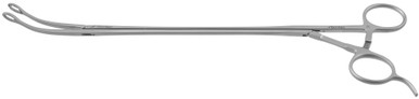 2100-824 - VATS FOERSTER CLAMP W/RATCHET 6x12mm JAW CURVED LEFT 13.25 ...