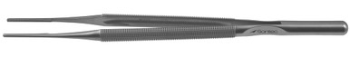 2200-176 - DEBAKEY FORCEPS ROUND HANDLE 2mm 7 1/8" COUNTER WEIGHT FS ...