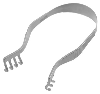 220-130 - FINSEN SELF RETAINING RETRACTOR 3 x 4 BLUNT PRONGS 2 3/4 ...