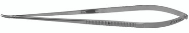 2300-076 - JACOBSON NEEDLE HOLDER FLAT HANDLE TC DUST CURVED W/LOCK 9 1 ...