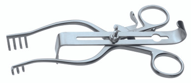 230-518C - HENLY-MENZOIAN RETRACTOR ONLY 3x4 PRONG CURVED ARMS 6 1/2 ...