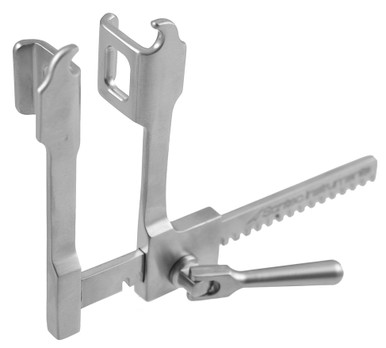 2500-097 - FINOCHIETTO RIB RETRACTOR/CONTRACTOR 3/4" X 3/4" BLADES 3 1/ ...