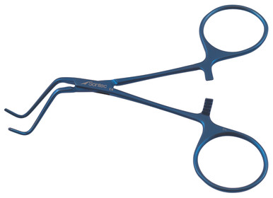 2600-091L - TITANIUM KITZMILLER FORCEPS LEFT 4 1/2" FS - Sontec ...