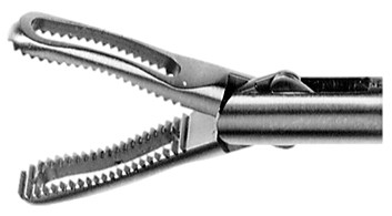 2901-252L - DISSECTING FORCEPS FENESTRATED DOUBLE ACTION JAWS Ø5mm TUBE ...