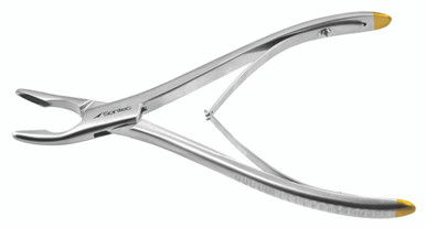 315-538 - BANE RONGEUR CURVED 4mm 7" SMALL - Sontec Instruments, Inc.