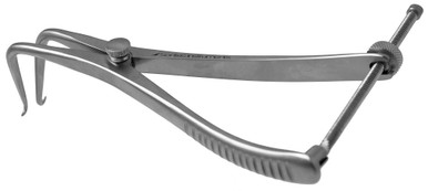 417-048 - INGE NEROMA RETRACTOR W/CROSS OVER TIP W/ SPEED LOCK 6 1/2 ...
