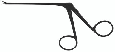 469-048BQ - BLACK MICRO ALLIGATOR FORCEPS DELICATE SERRATED JAW LEFT ...