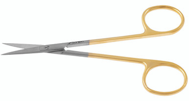 1100-348Q - IRIS SCISSORS GOLD RNGS STRAIGHT 4 1/2" QUANTUM - Sontec ...