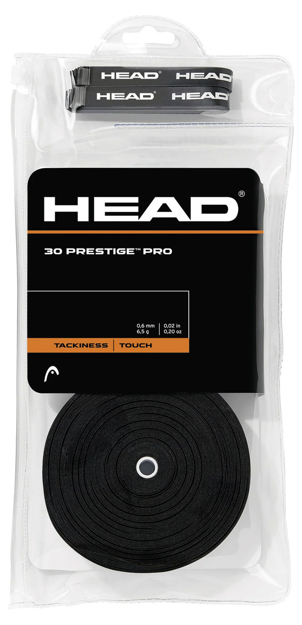 HEAD Prestige Pro Overgrip 30 Pack - W & D Strings