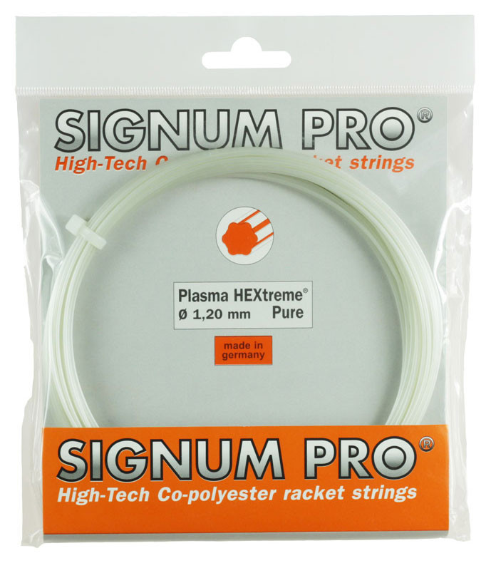 Signum Pro Plasma HEXtreme Pure 18 1.20mm Set - Racquet Depot UK