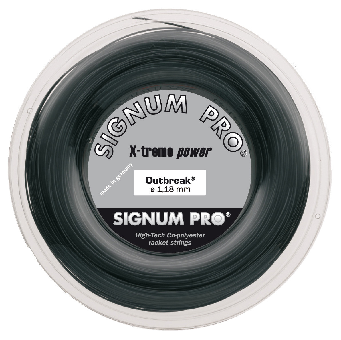 Signum Pro Outbreak 18 1.18mm 200M Reel - Racquet Depot UK