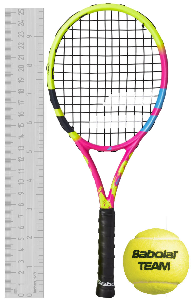 Babolat Mini Pure Aero Rafa Tennis Racquet - Racquet Depot UK