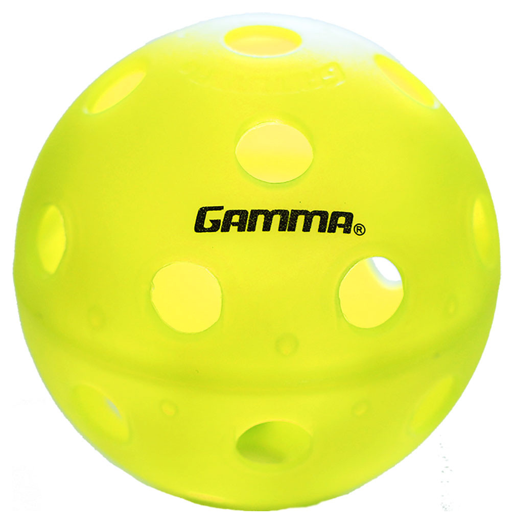 GAMMA Photon Indoor Pickleball Balls 60 Pack - W & D Strings