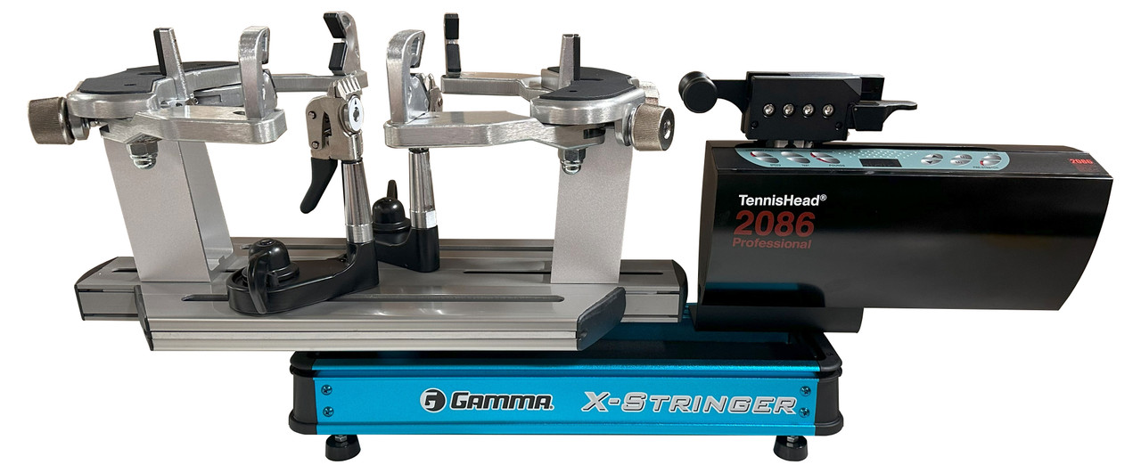 GAMMA X-6FC + Wise 2086 Stringing Machine - W & D Strings