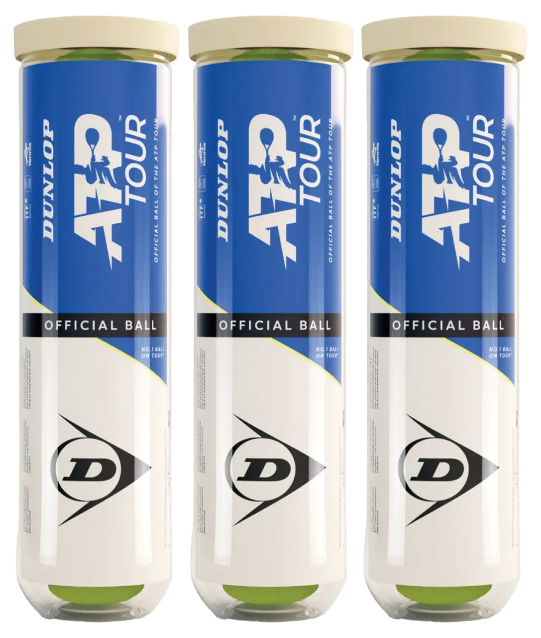 Dunlop ATP Tennis Balls Dozen - Apollo Leisure