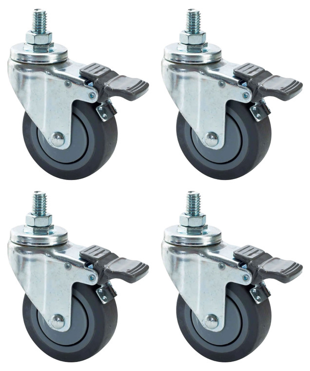 GAMMA Premium Caster Stringing Machine Stand Wheel Set - Apollo Leisure