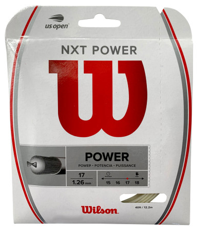 Wilson NXT Power 17 1.26mm Set - Apollo Leisure