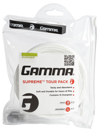 GAMMA Supreme Overgrip 15 Pack - Apollo Leisure