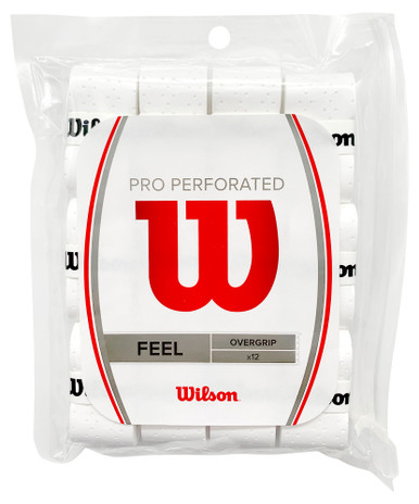 Wilson Pro Perforated Overgrip 12 Pack - Apollo Leisure