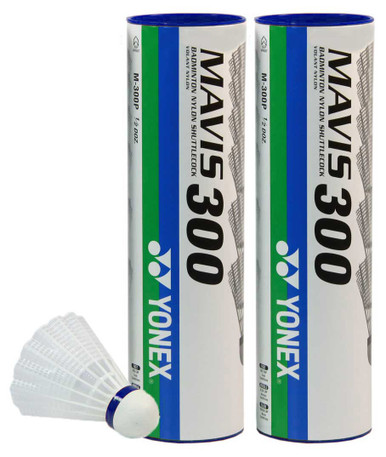 Yonex Mavis 300 Badminton Shuttlecocks Dozen - Apollo Leisure