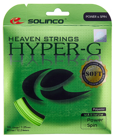 Solinco Hyper-G Soft 16L 1.25mm Set - Apollo Leisure
