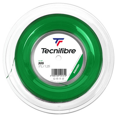 Tecnifibre 305 17 1.25mm Squash 200M Reel - Apollo Leisure