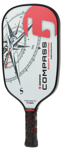 GAMMA Compass Pickleball Paddle - W & D Strings
