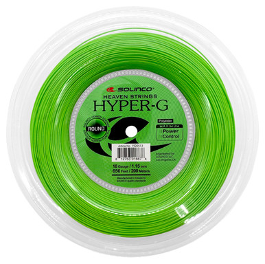 Solinco Hyper-G Round 18 1.15mm 200M Reel - Racquet Depot UK