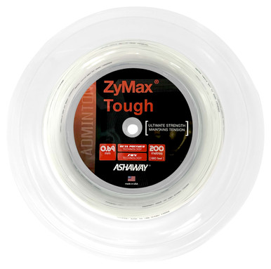 Ashaway ZyMax Tough 0.69mm Badminton 200M Reel - W & D Strings