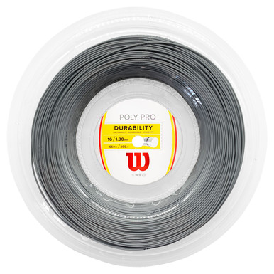 Wilson Poly Pro 16 1.30mm 200M Reel - Apollo Leisure