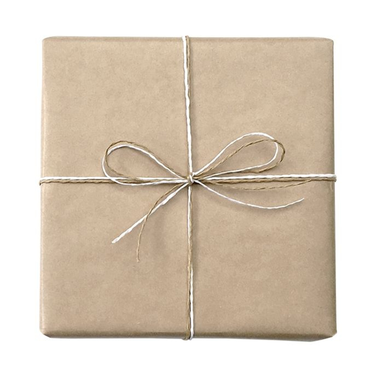 Plain kraft wrapping paper store