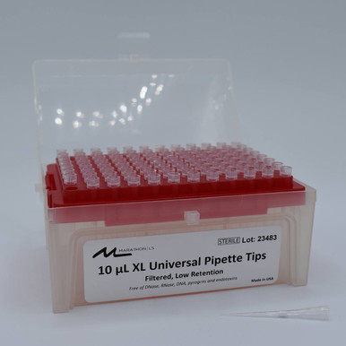 MarathonLS 10uL Universal Pipette Tips, Extended length, Low Retention ...