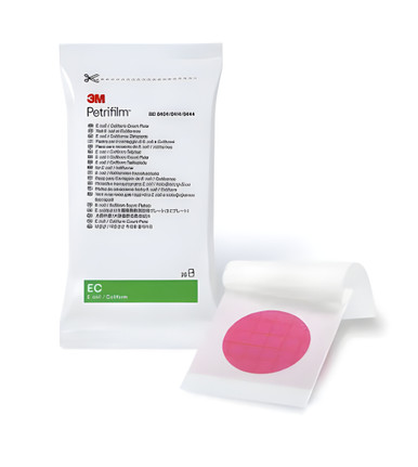3M Petrifilm E. coli/Coliform Count Plates 6414, 500 each/case
