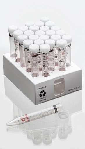 2-case pack of BAGGED Labcon 15mL METAL-FREE Centrifuge Tubes, 500/case ...