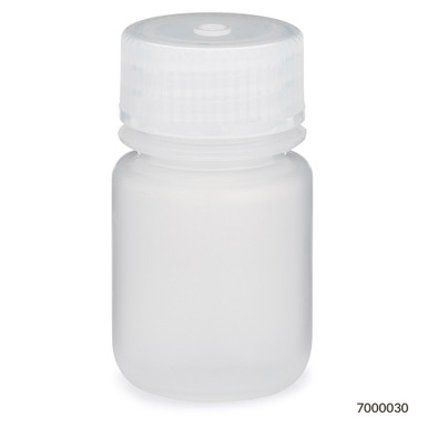 Bottle, Wide Mouth, PP Bottle, Attached PP Screw Cap, 30mL, 12/Pack ...