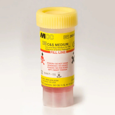 Hardy Diagnostics C&S Medium Transport, for stool culture transport ...