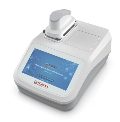 Micro volume Spectrophotometer with Fluorescence detection