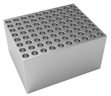 Single Block, 10x8 PCR tube strips, 0.2ml tubes - Dry Bath Incubator ...