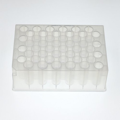 3.5 ml 48-Well Deep Well Plate, U-bottom, Round well, Sterile, 5/pk, 50/cs