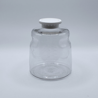 1000mL Round Media Storage Bottle, Polystyrene, Easy Grip Cap, Sterile ...