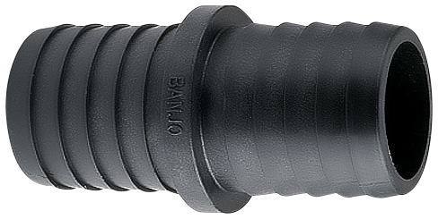 Banjo HM150 Hose Barb Mender Fitting - 1 1/2" Hose Barb x 1 1/2" Hose Barb
